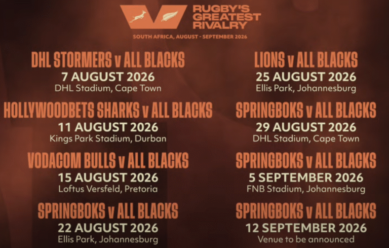 2026 Greatest Rivalry Tour Fixtures – Ou Grote Rugby